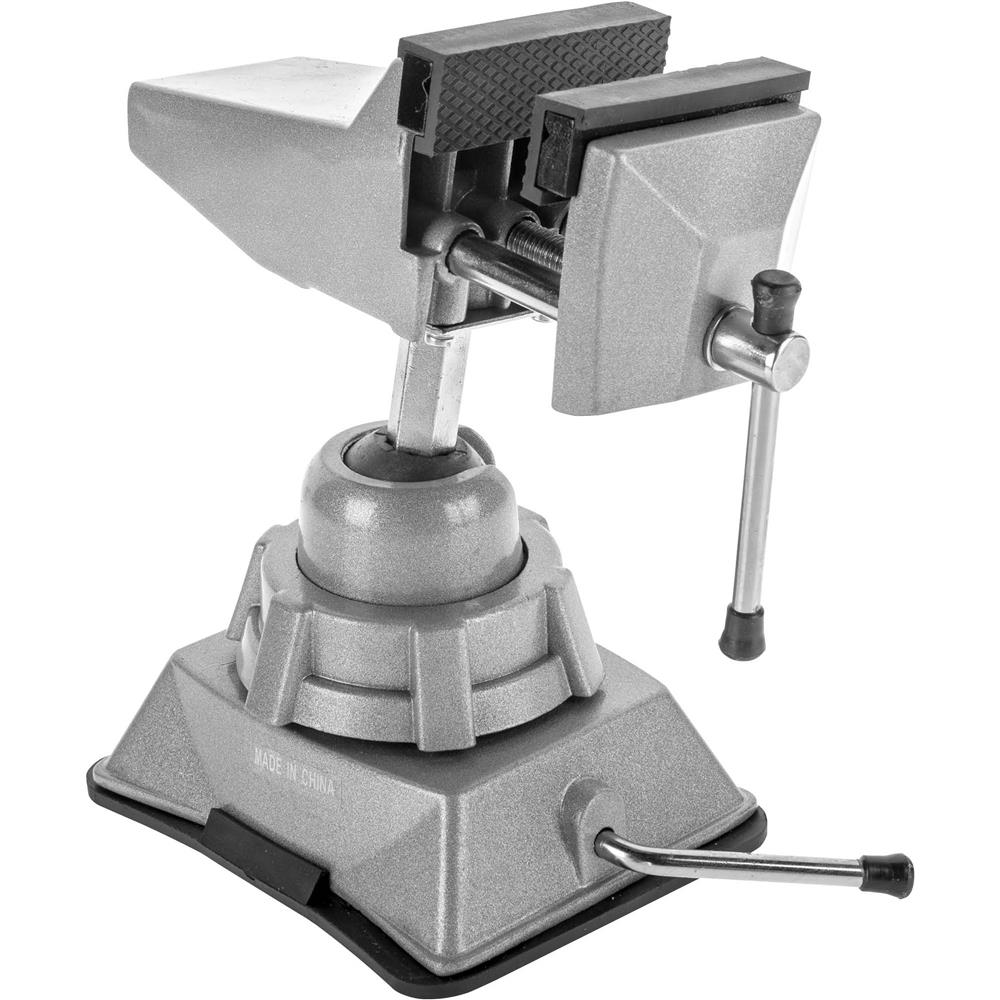 Swivel Vise w/ Suction Base - Grizzly Industrial