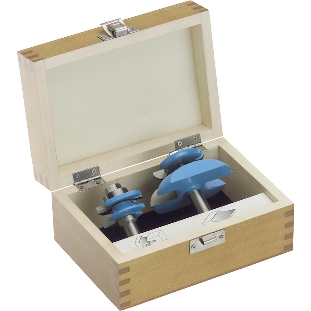 2 Pc. Panel Bit Set with Undercutter, 1/2" Shank - Grizzly Industrial, Inc.