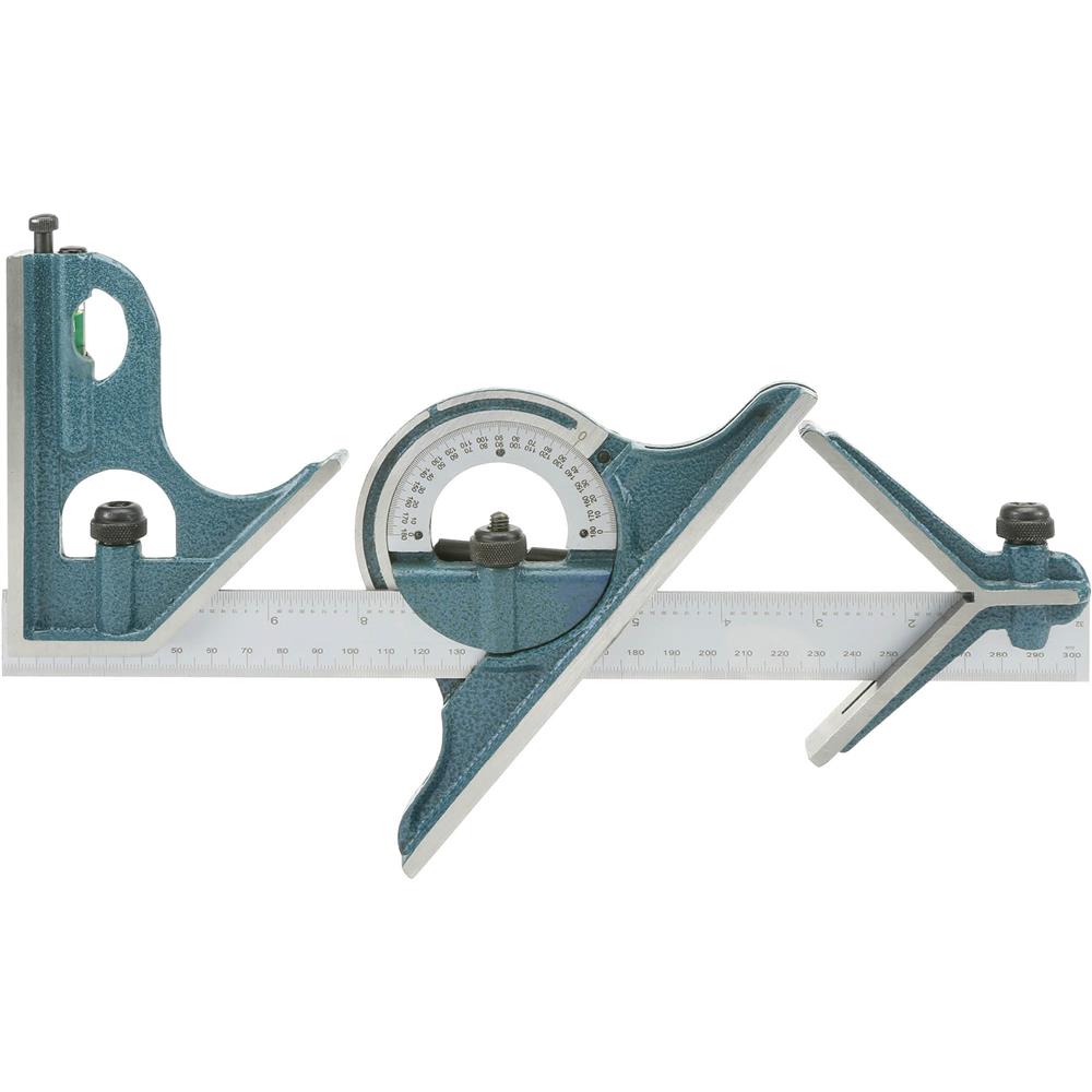 12" 4-Piece Combination Square - Grizzly Industrial
