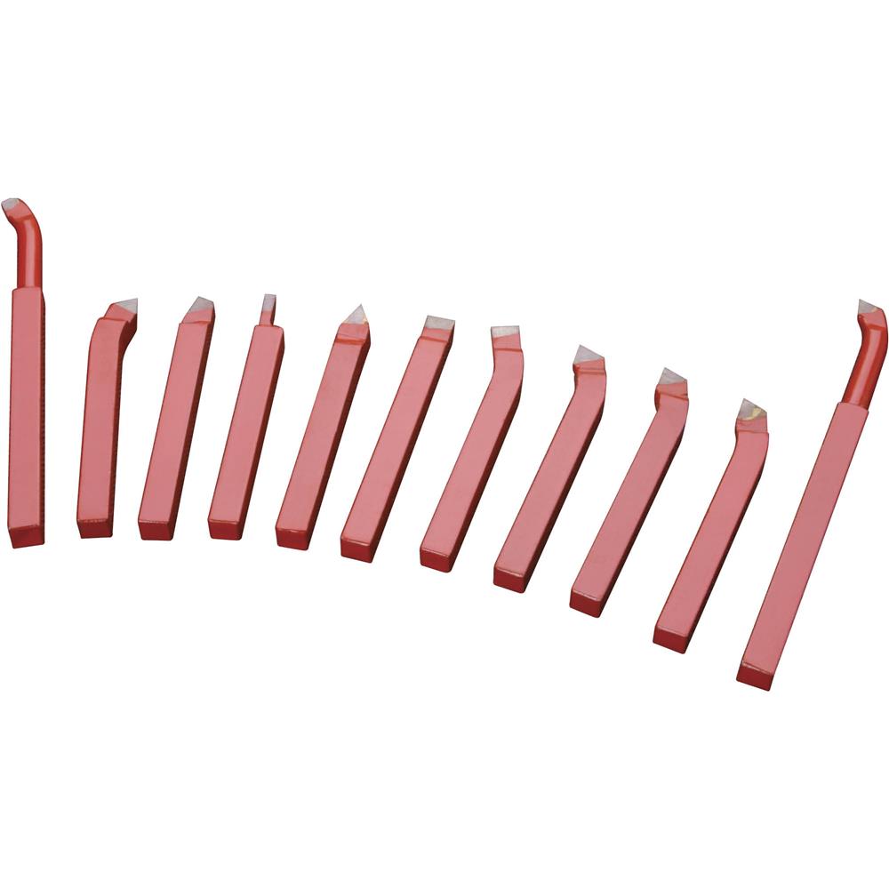 11-Piece Carbide Tool Bit Set 5/16" - Grizzly Industrial