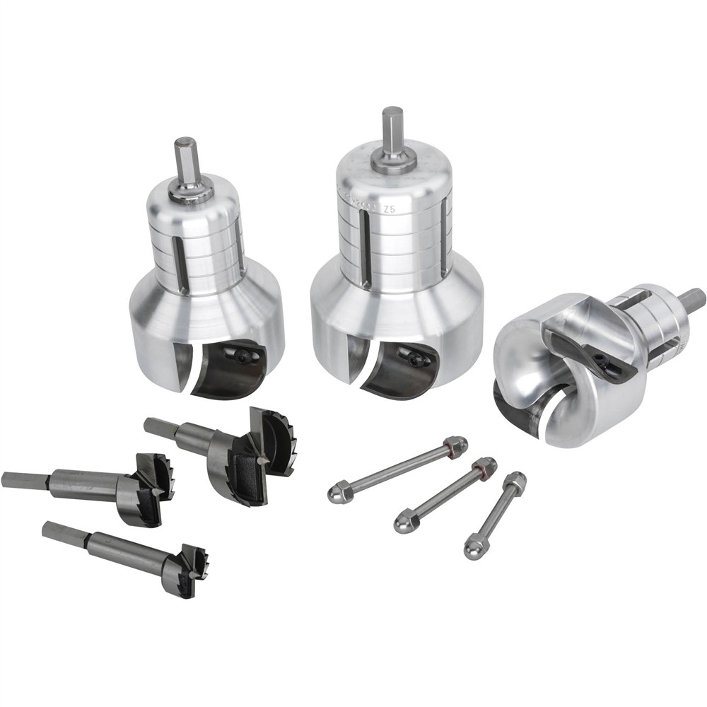 Lumberjack Tools T24603 - 1", 1-1/2" and 2" Pro Series Master Kit Tenon ...