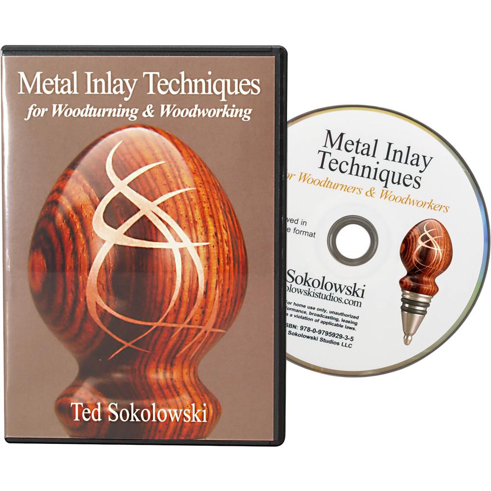 Metal Inlay Techniques for Woodturning and Woodworking - DVD - Grizzly ...