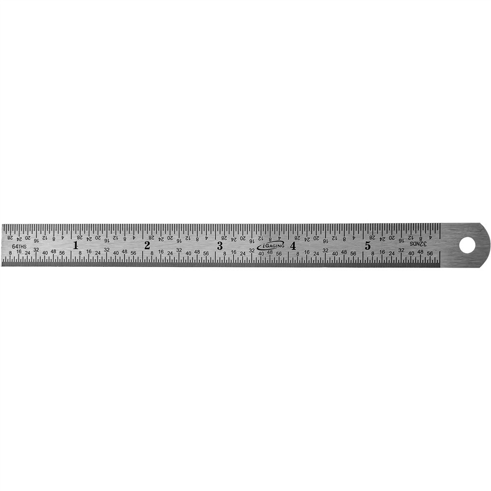 6" Stainless Steel Ruler - Grizzly Industrial, Inc.