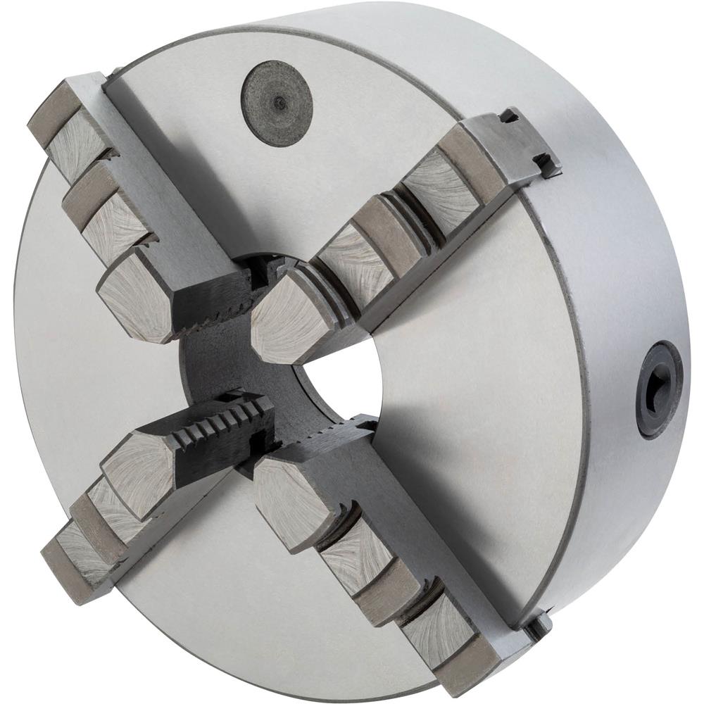 10" 4-Jaw Plain Back Scroll Chuck - Grizzly Industrial, Inc.