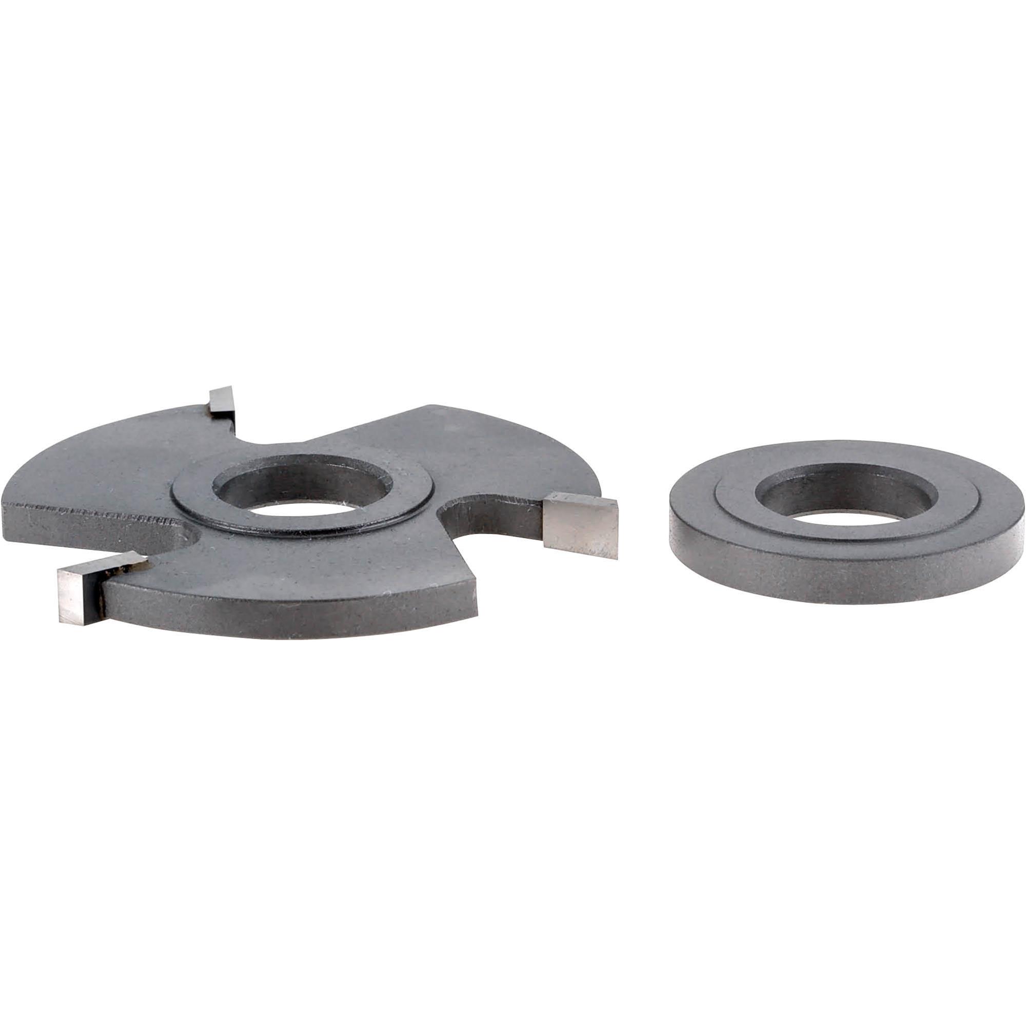 Optional 1/2" Tongue Depth Cutter & Spacer Set - Grizzly Industrial, Inc.