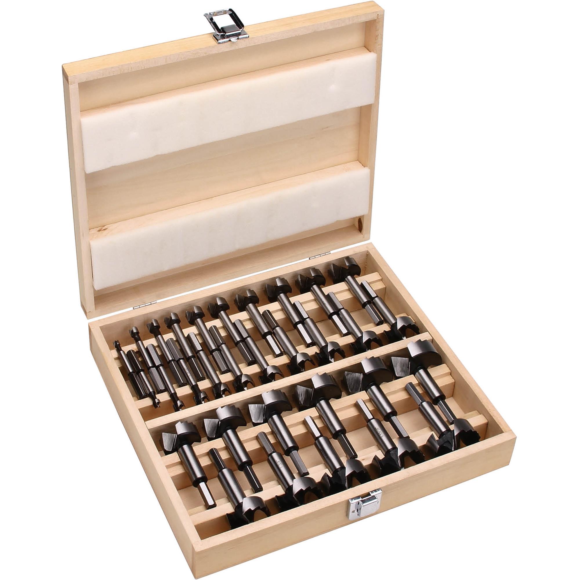31-Piece Mega Forstner Bit Set - Grizzly Industrial, Inc.