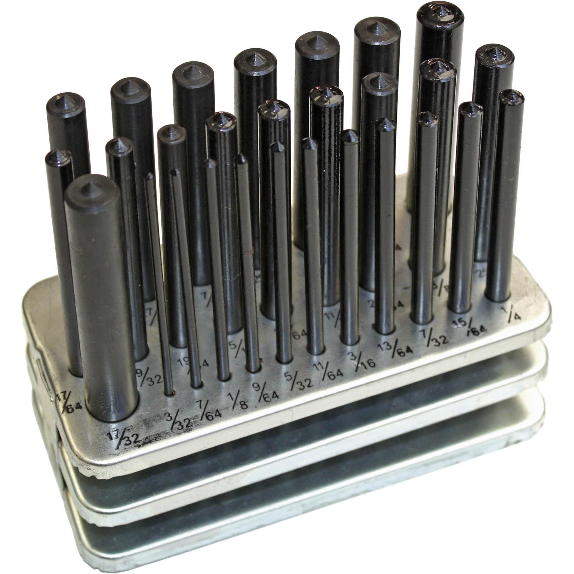 Transfer Punch Set, 28 pcs. - Grizzly Industrial, Inc.