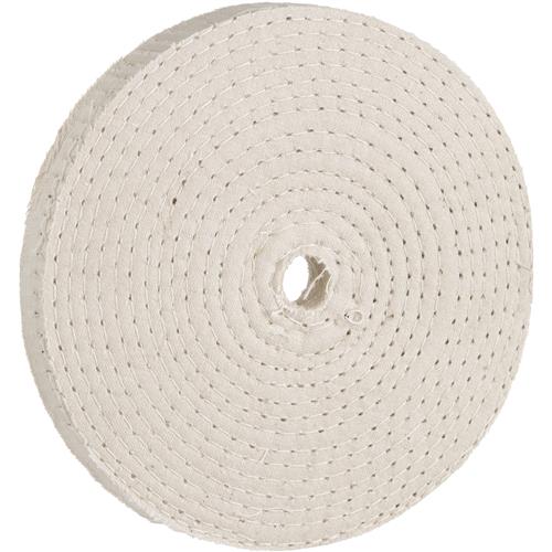 Steelex D2506 - 5" x 60 Ply x 1/2" Spiral Sewn Buff Wheel, 5,000 RPM ...